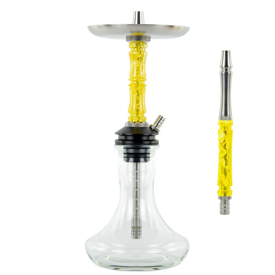 Moze Shisha : Cachimba Moze Breeze Two Wavy Yellow - His ...