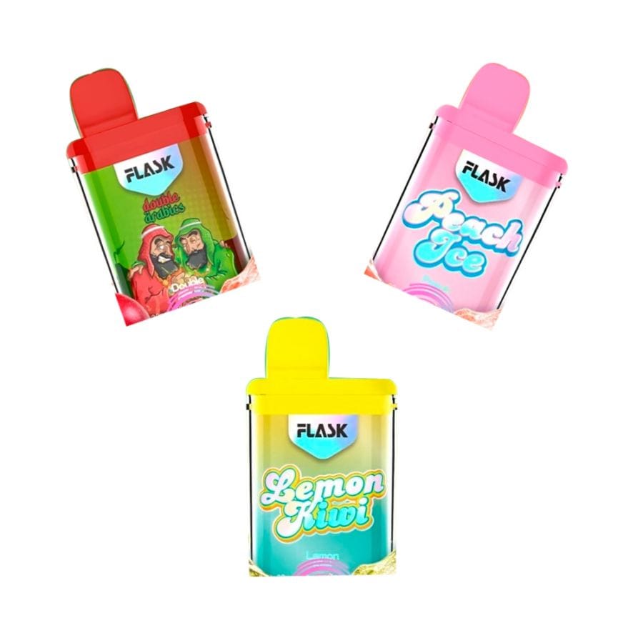 Pack 3 Pods Desechables Flask - Hispacachimba