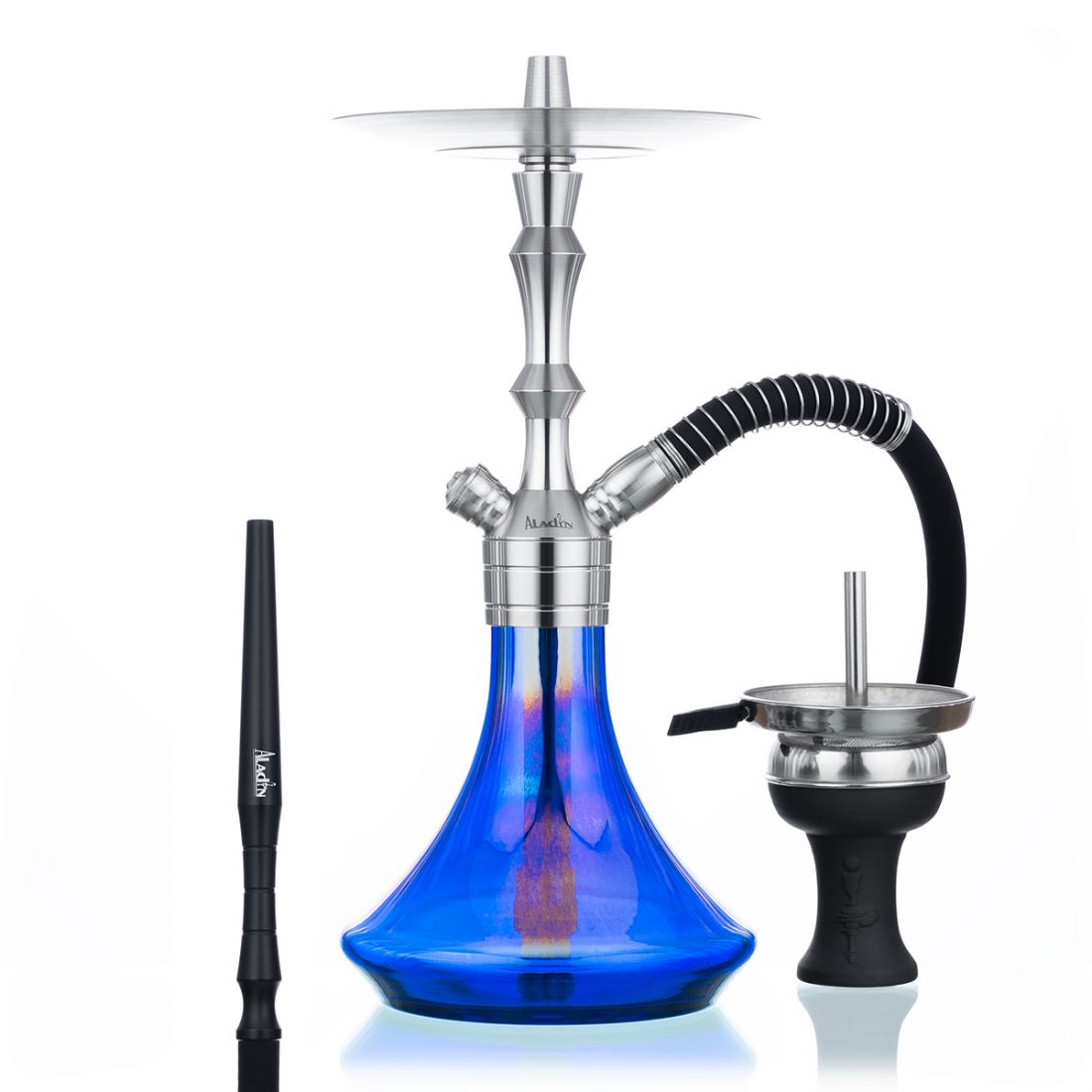 Cachimba Aladin MVP 360 Shiny Full Blue - Hispacachimba