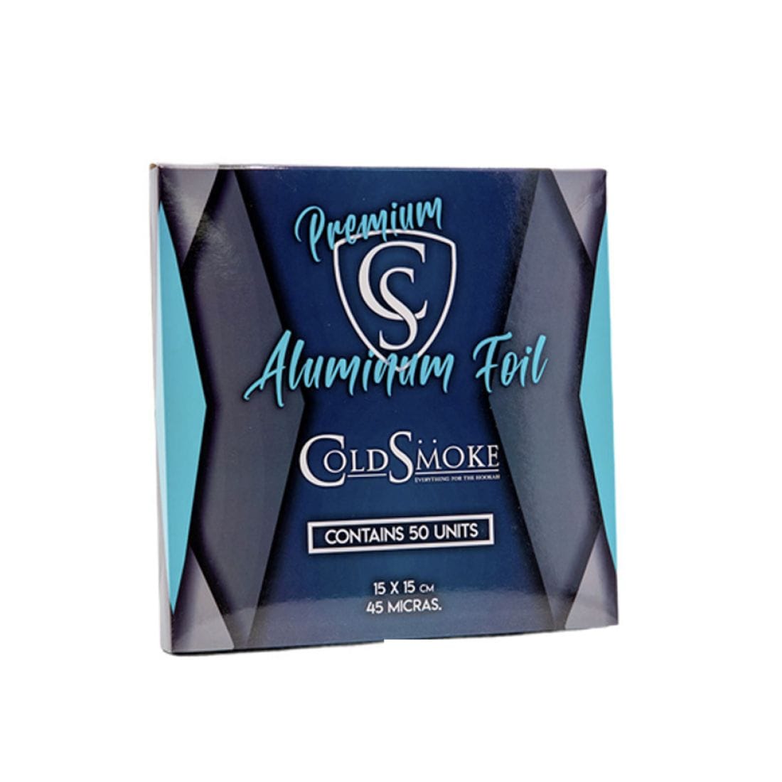 Papel Aluminio Cortado Cold Smoke 50 Ud - Hispacachimba